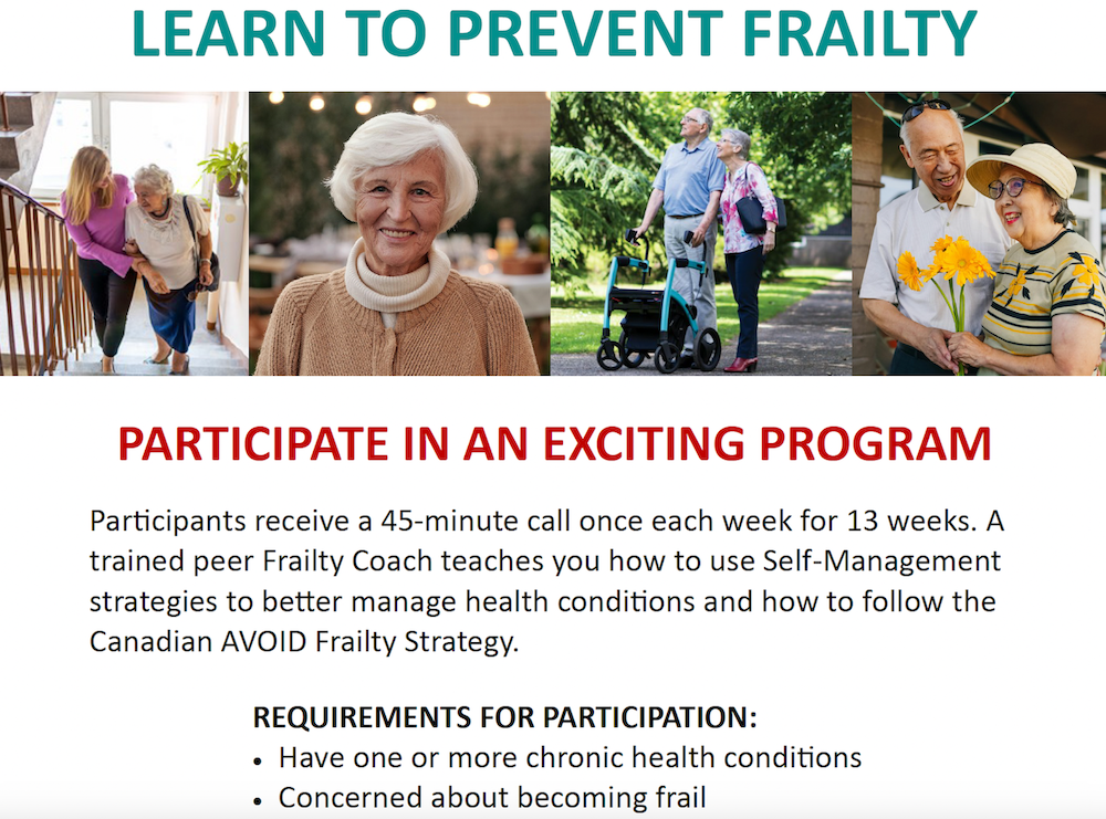 Frailty Coach Program - Healthy Aging CORE BC